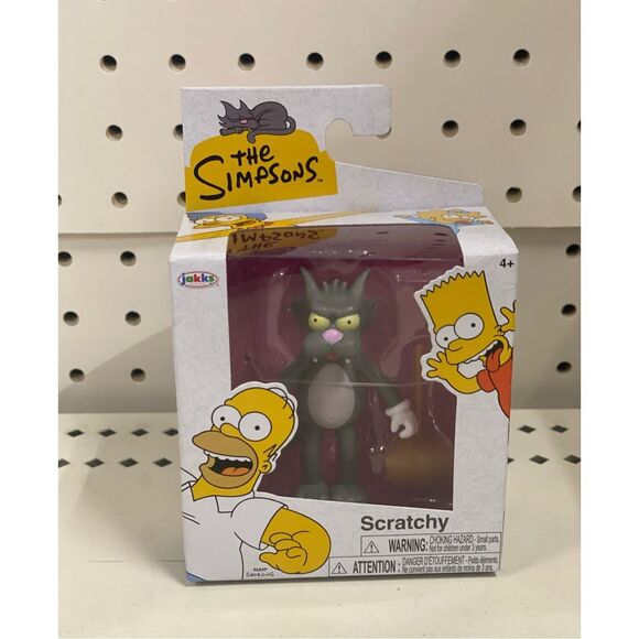 Jakks Pacific | Toys | The Simpsons Wave 2 Scratchy 25inch Mini Figure ...